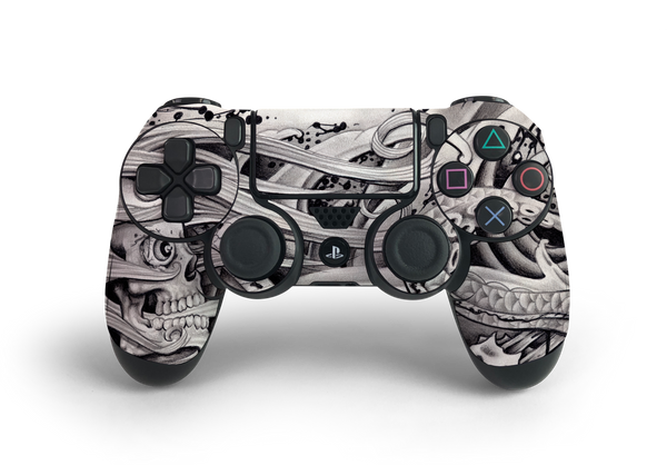 PLAYSTATION Tagged "Skull Tattoo" - Game Decal