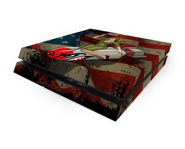 Sony PS4 Bomber Girl Decal Skin Kit - Game Decal